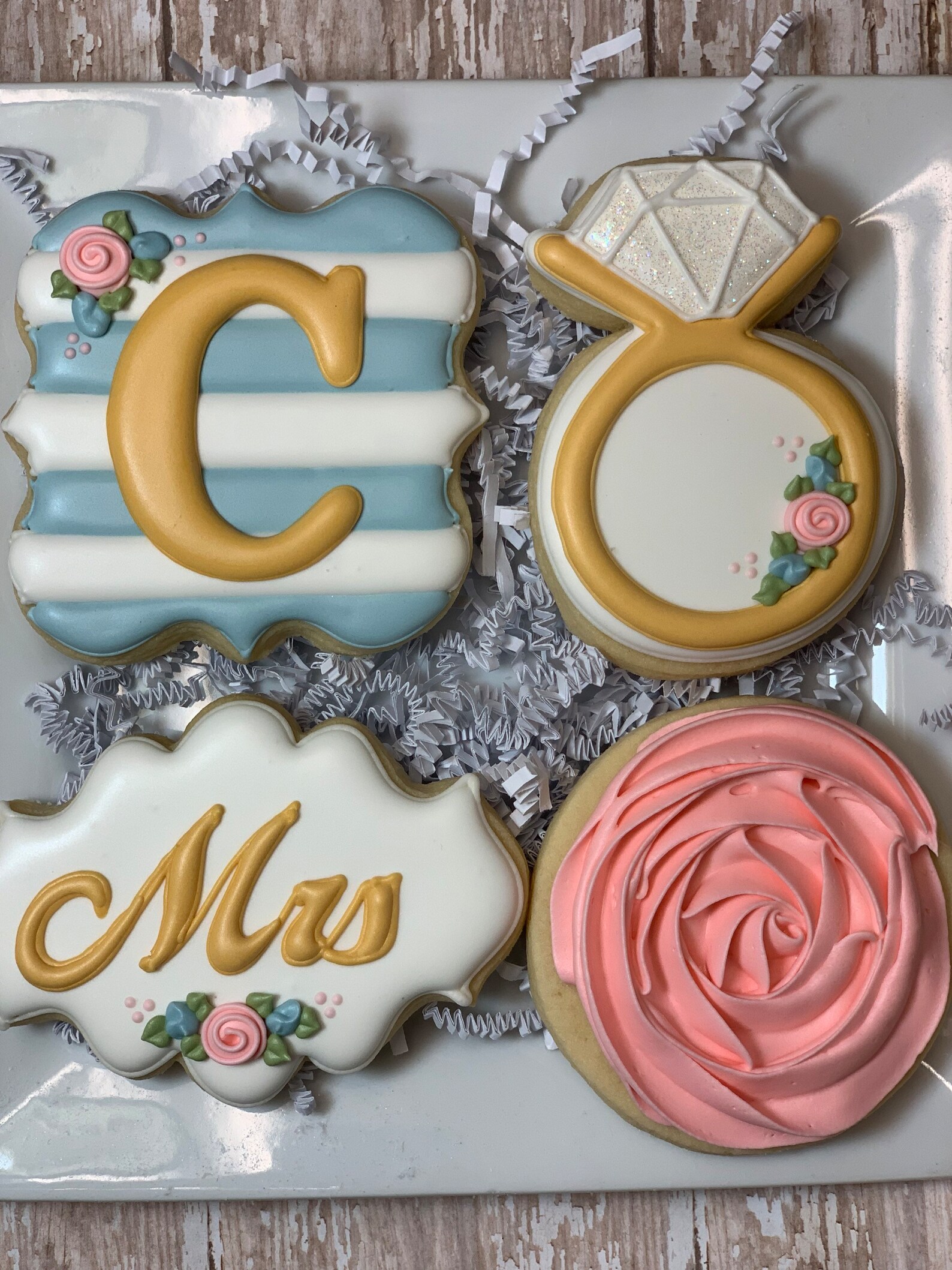 Kate Spade Bridal Shower Cookies, Bride-to-be, Shower Favors - Etsy