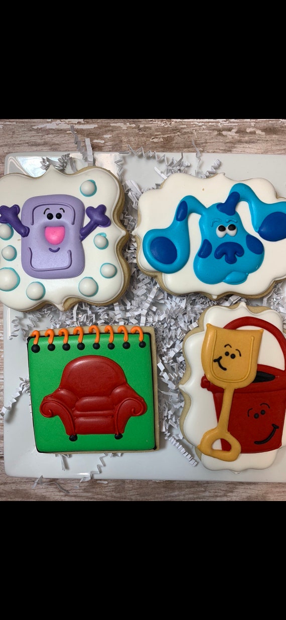 Blues Clues Decorated Cookies - Etsy