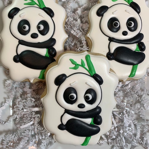 Red Panda ONLY Cookies Birthday Cookies Party Favors Panda - Etsy