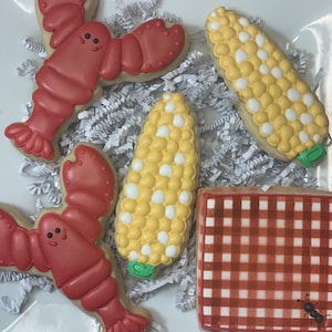 Shrimp Boil Cookies, Crawfish Cookies - Etsy