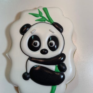 Panda Cookies - Etsy