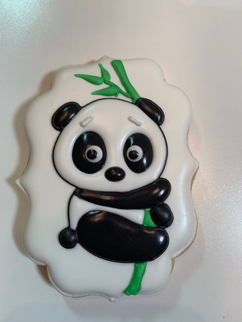 Panda Cookies - Etsy