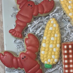 Shrimp Boil Cookies, Crawfish Cookies - Etsy