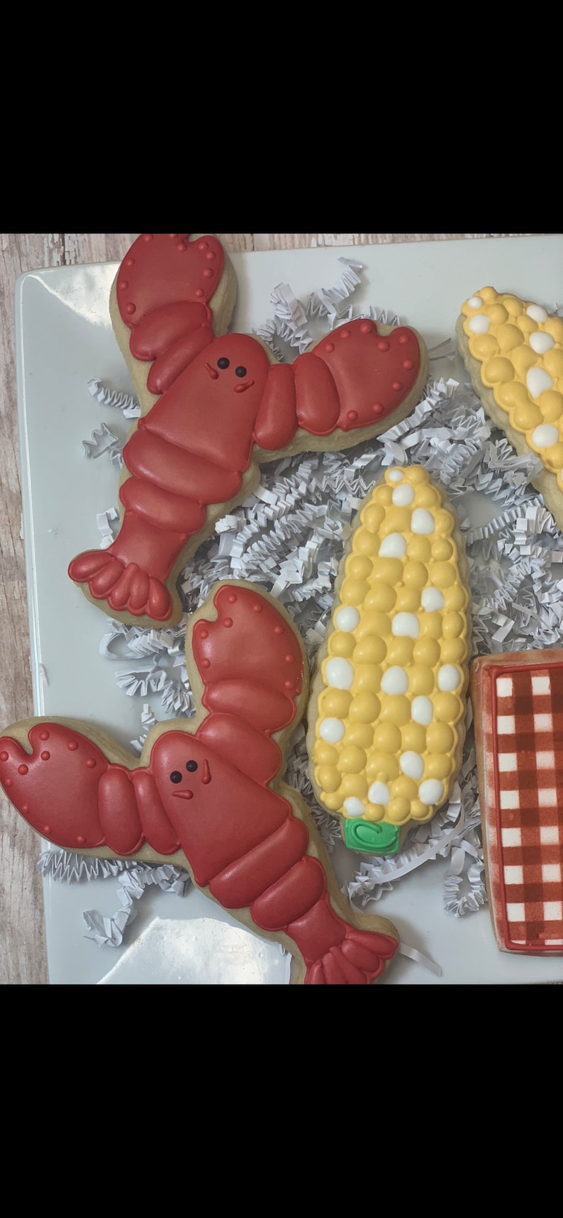 Shrimp Boil Cookies Crawfish Cookies - Etsy