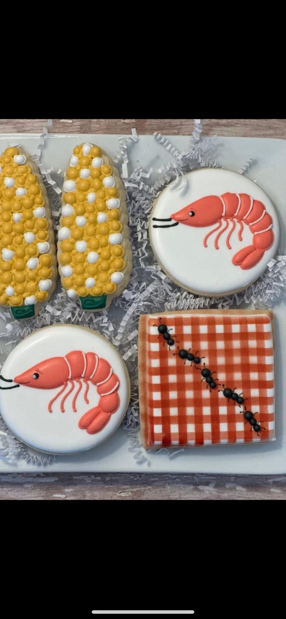Crawfish Boil Cookies Louisiana Crawfish Shrimp & Crab Boil (142g,