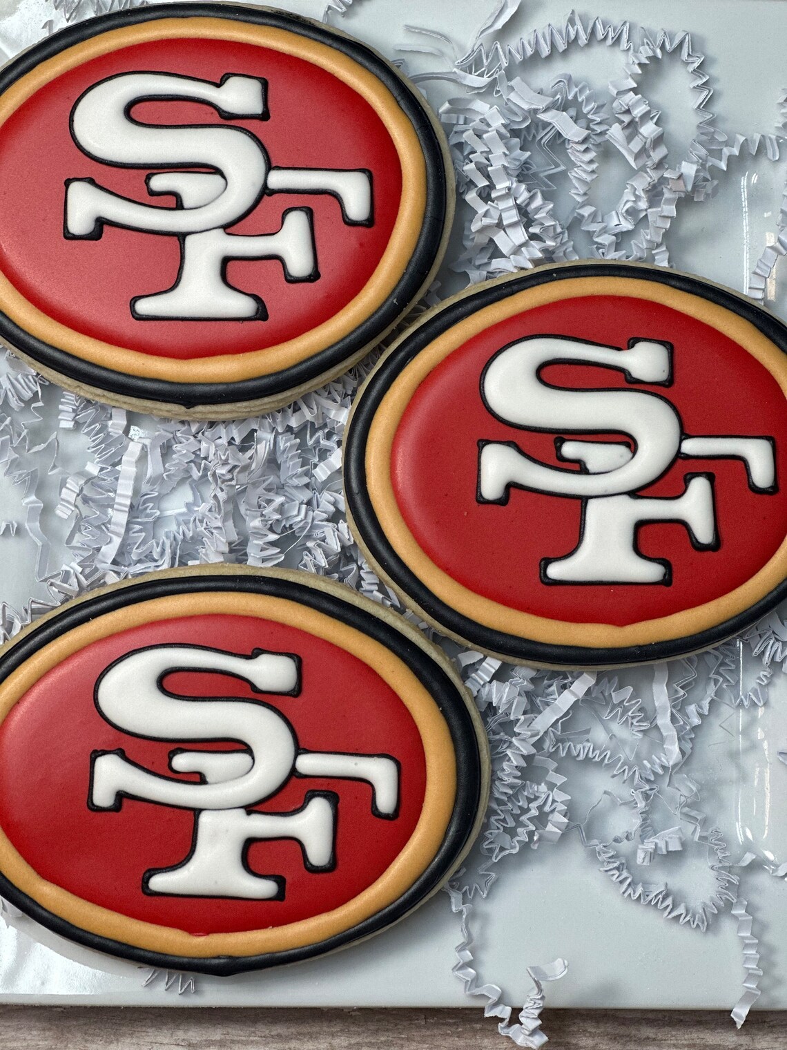 San Francisco 49ers Cookies Superbowl Cookies - Etsy