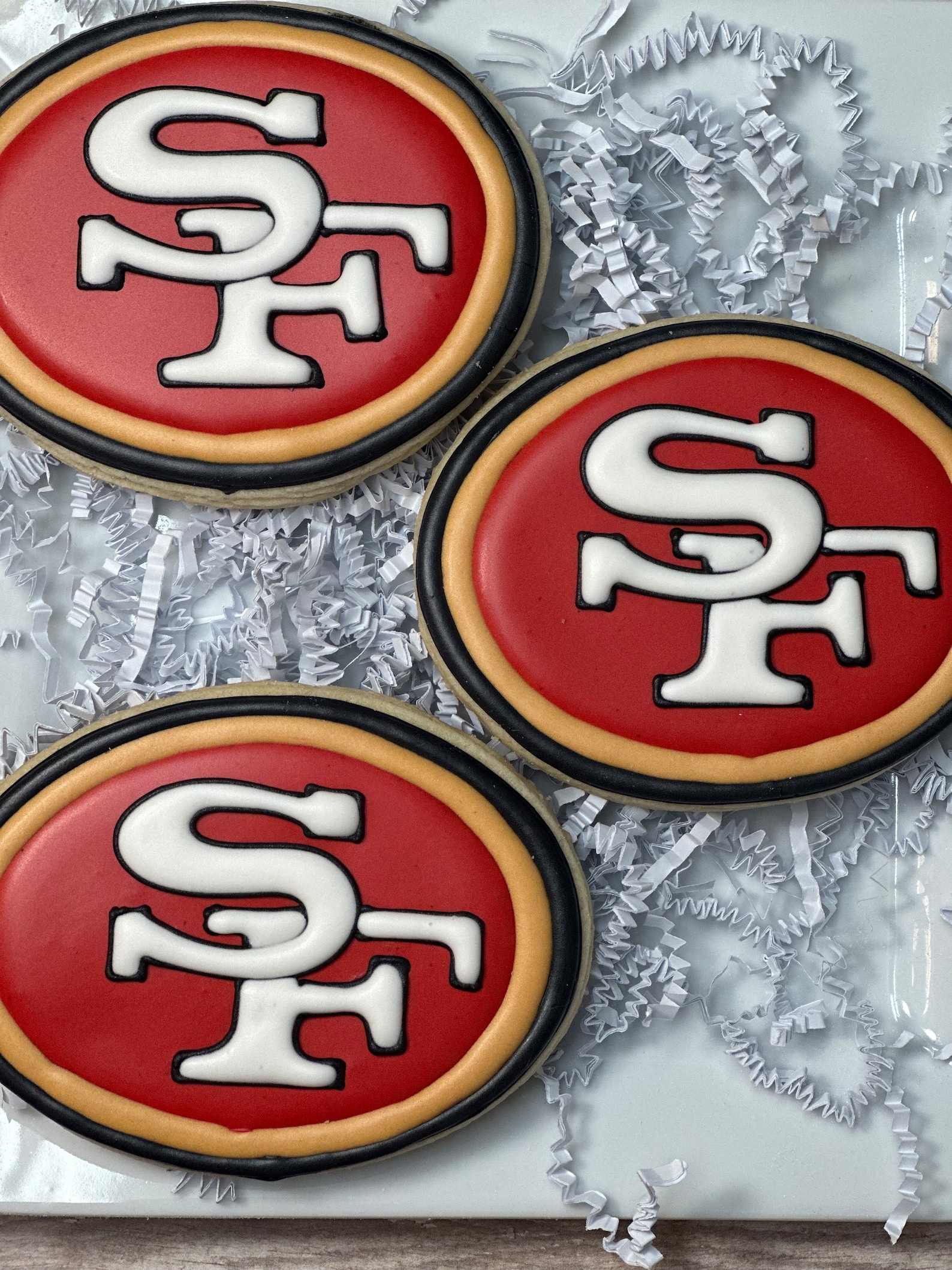 San Francisco 49ers Cookies Superbowl Cookies - Etsy