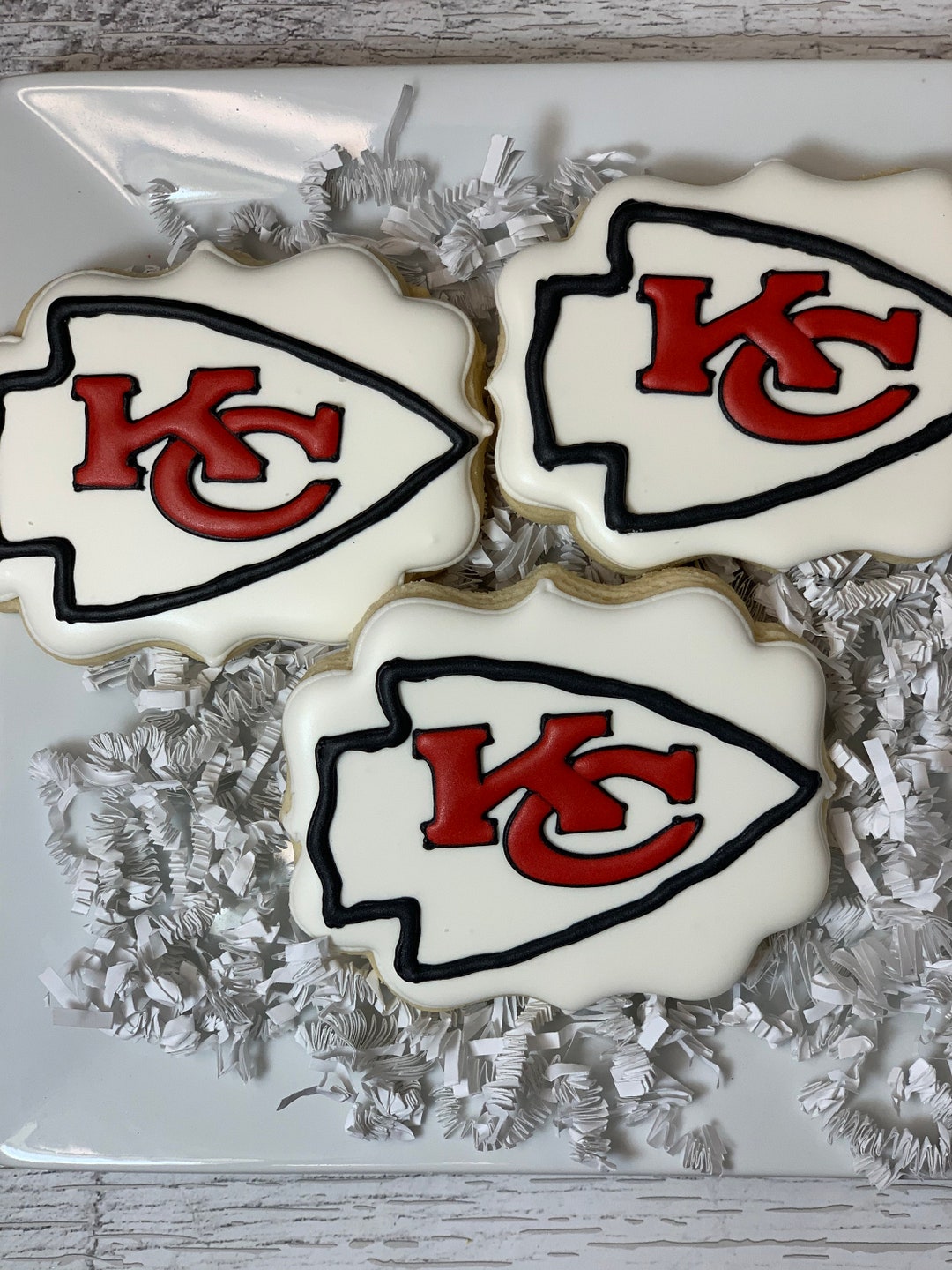 Kansas City Chiefs Cookies - Etsy