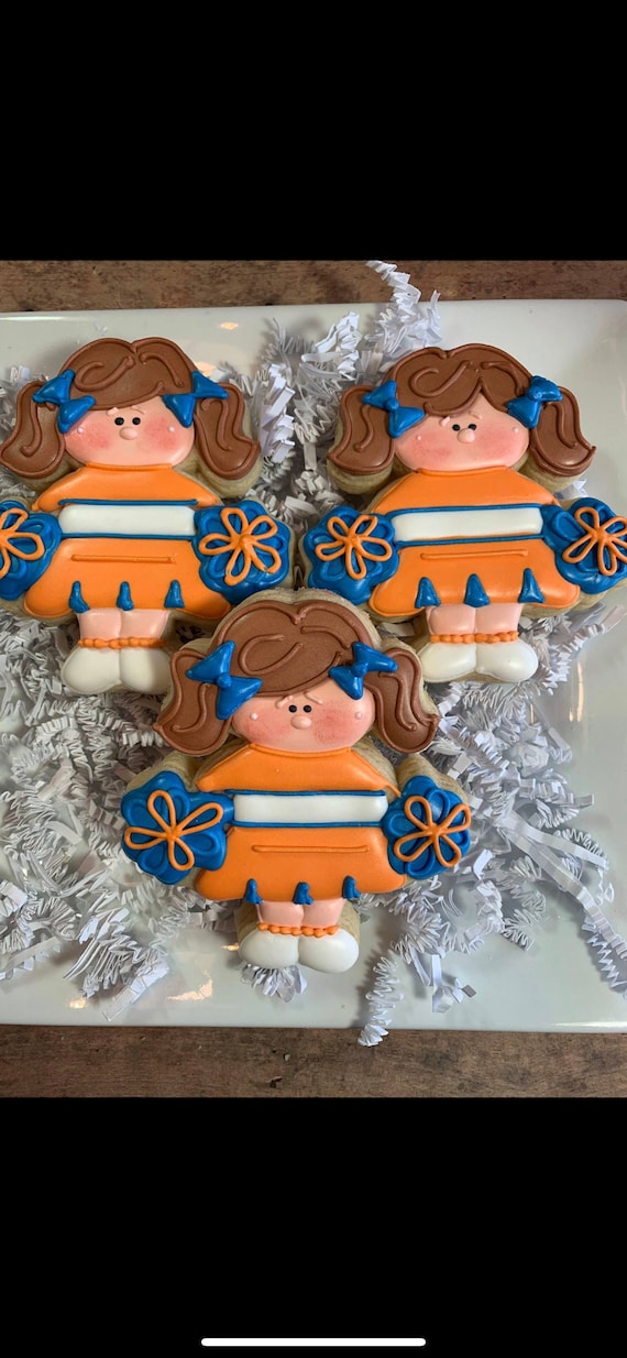Cheerleader Cookies - Etsy
