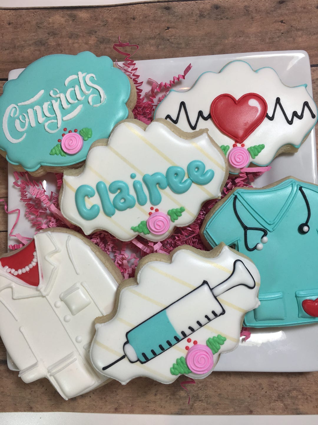 Medical Cookies, White Coat Cookies, Scrub Cookies - Etsy