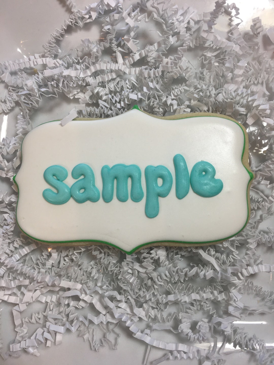 Sample Cookie, Vanilla Cookie - Etsy