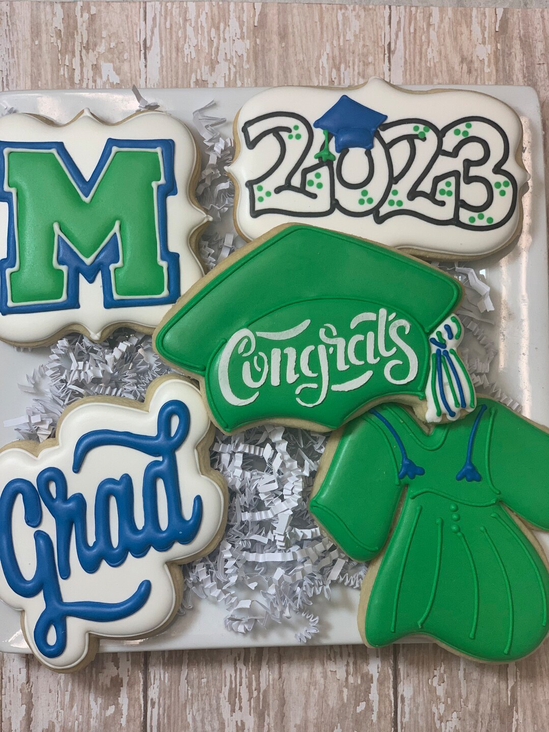 Graduation Cookies, High School Graduation Cookies, College Graduation ...