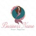 Custom Logo Design Pink Gold Mermaid Logo Photography Logo - Etsy