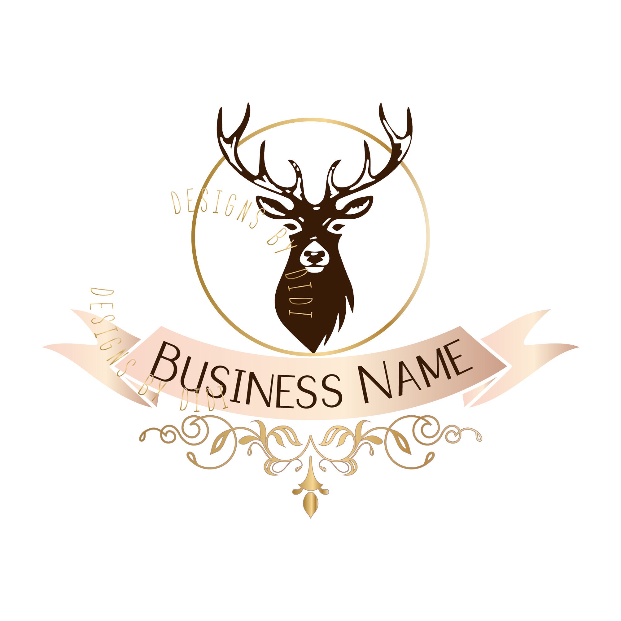 Pink Deer Company Logo