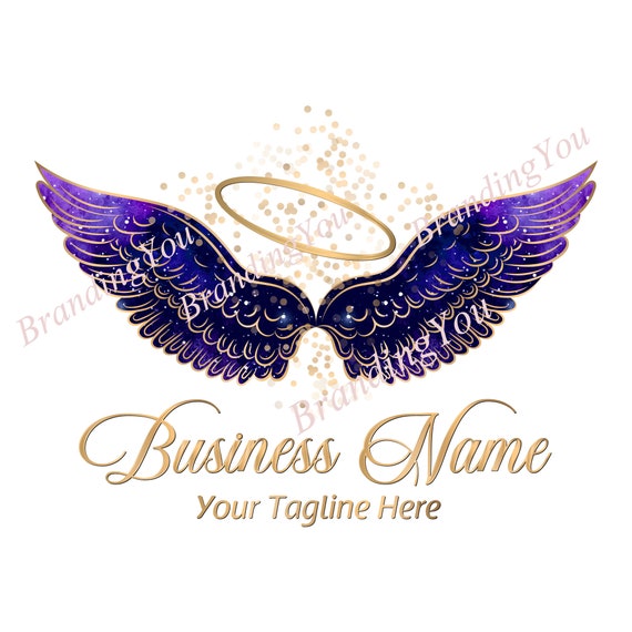Angellogos 51 Angel Logos To Make Your Business Fly
