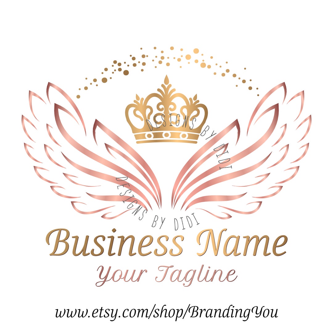 Logo des ailes, logo des ailes dange, création de logo personnalisé ...