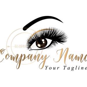 Lashes Logo, Makeup Artist Logo, Beauty Logo, Eyelash Logo, Cosmetics ...