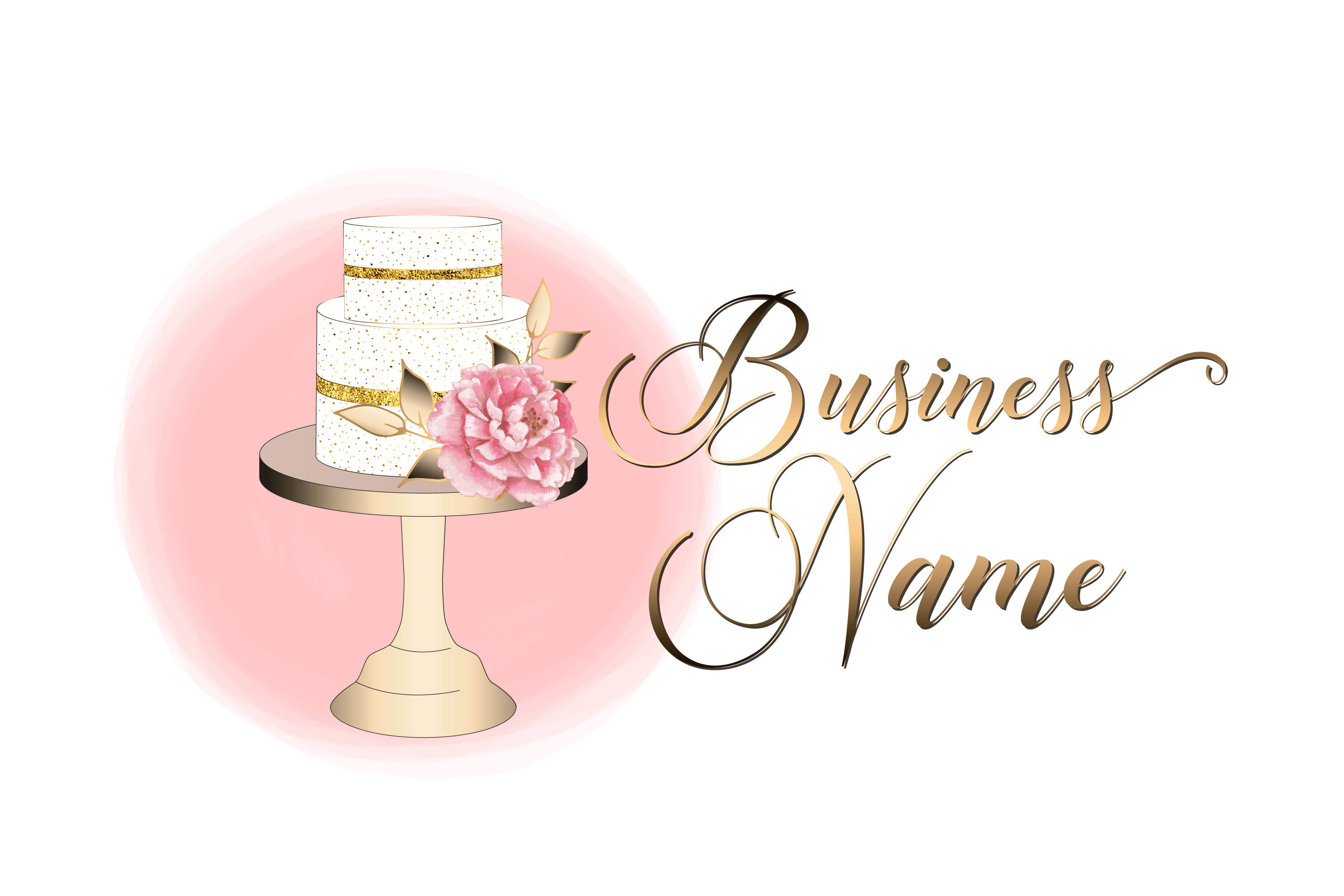 Premade cake logo Custom logo design bakery logo sweets | Etsy