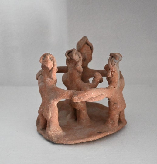 Authentic Pre-columbian Colima Culture Dancing Figure Circa 300 BC ...