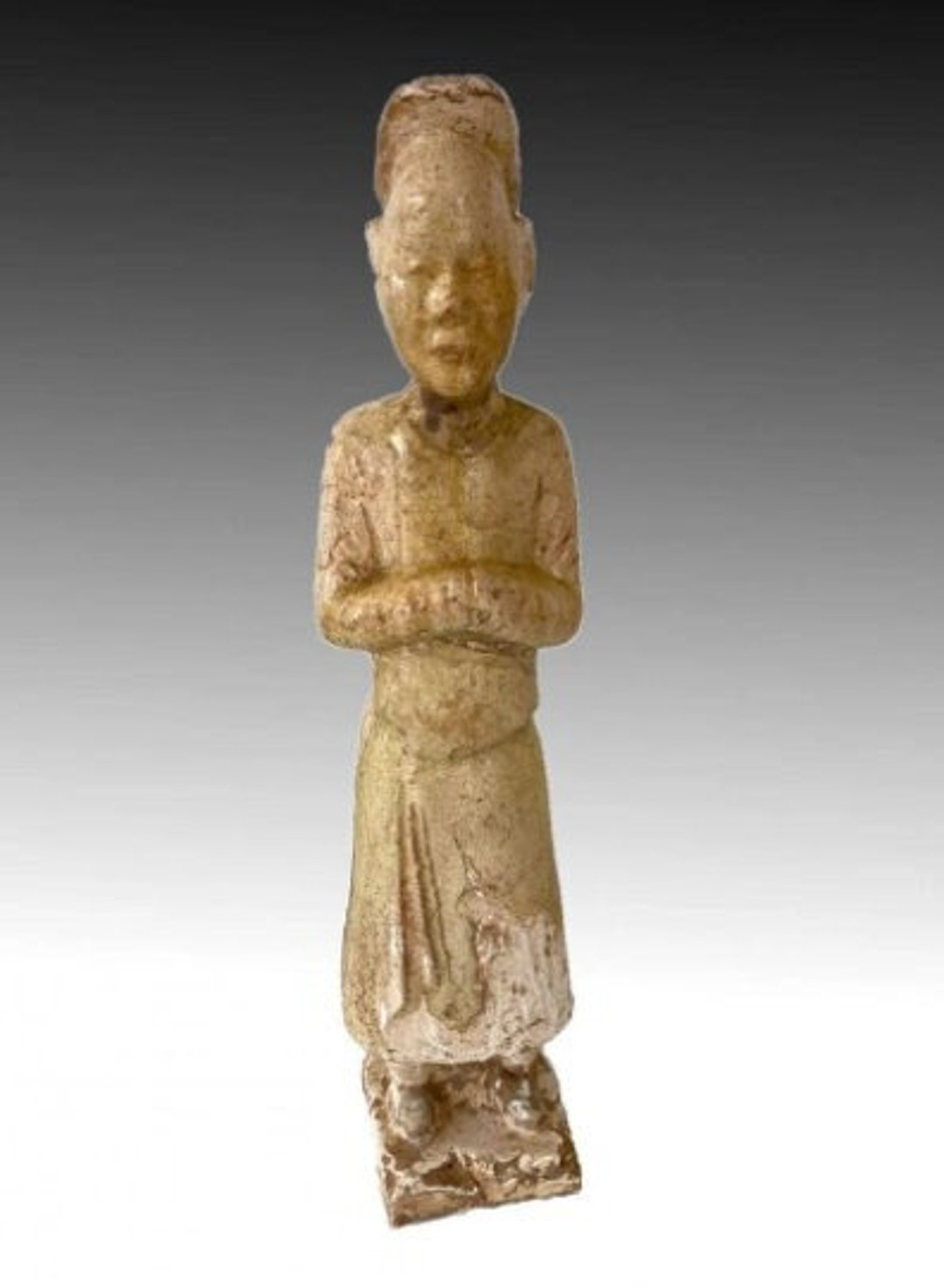 Large Ancient Tang Dynasty Pottery Attendant 618-907 AD -authentic ...