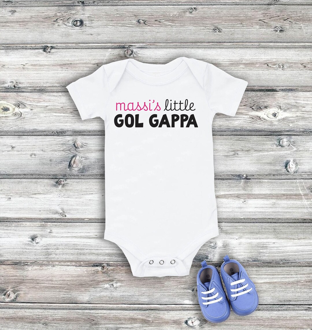 Baby Onesie® | Massi's Little Gol Gappa Onesie | Desi Baby Bodysuit ...
