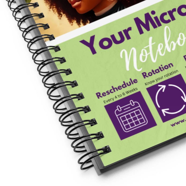 Microlocs Maintenance Journal: Wire-bound Notebook to Track Loc Care ...