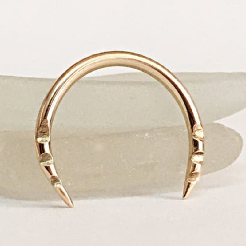 Fake Septum Pincher - Etsy