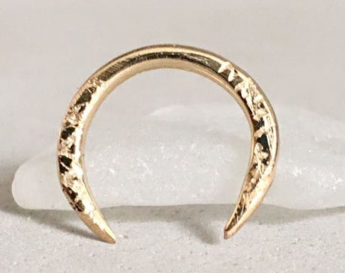 Thick Septum Ring, Septum Horseshoe Jewelry, 12g Septum Pincher, 12g ...