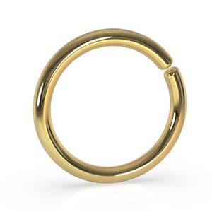 18g Lip Ring Hoop, Lip Piercing Jewelry Rose Gold Lip Ring, Tiny Lip ...