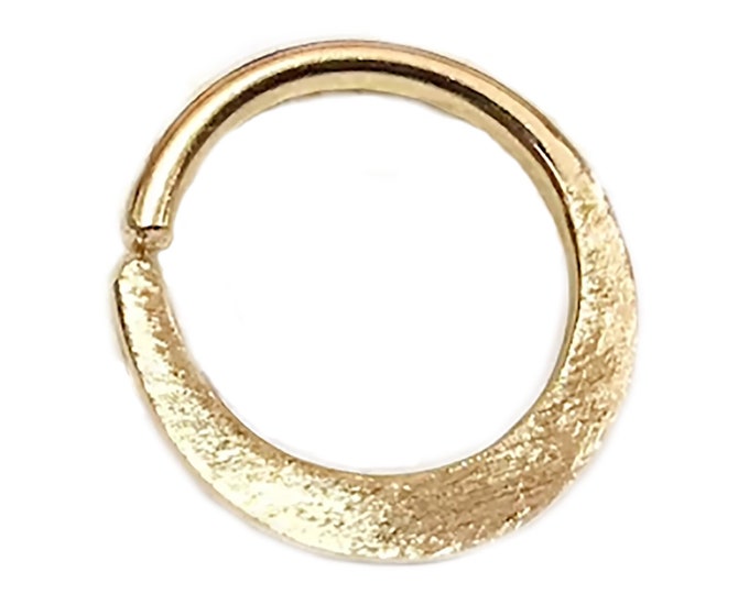 Septum Jewelry Gold 18g, Daith Earring White Gold, Septum Ring 14g ...