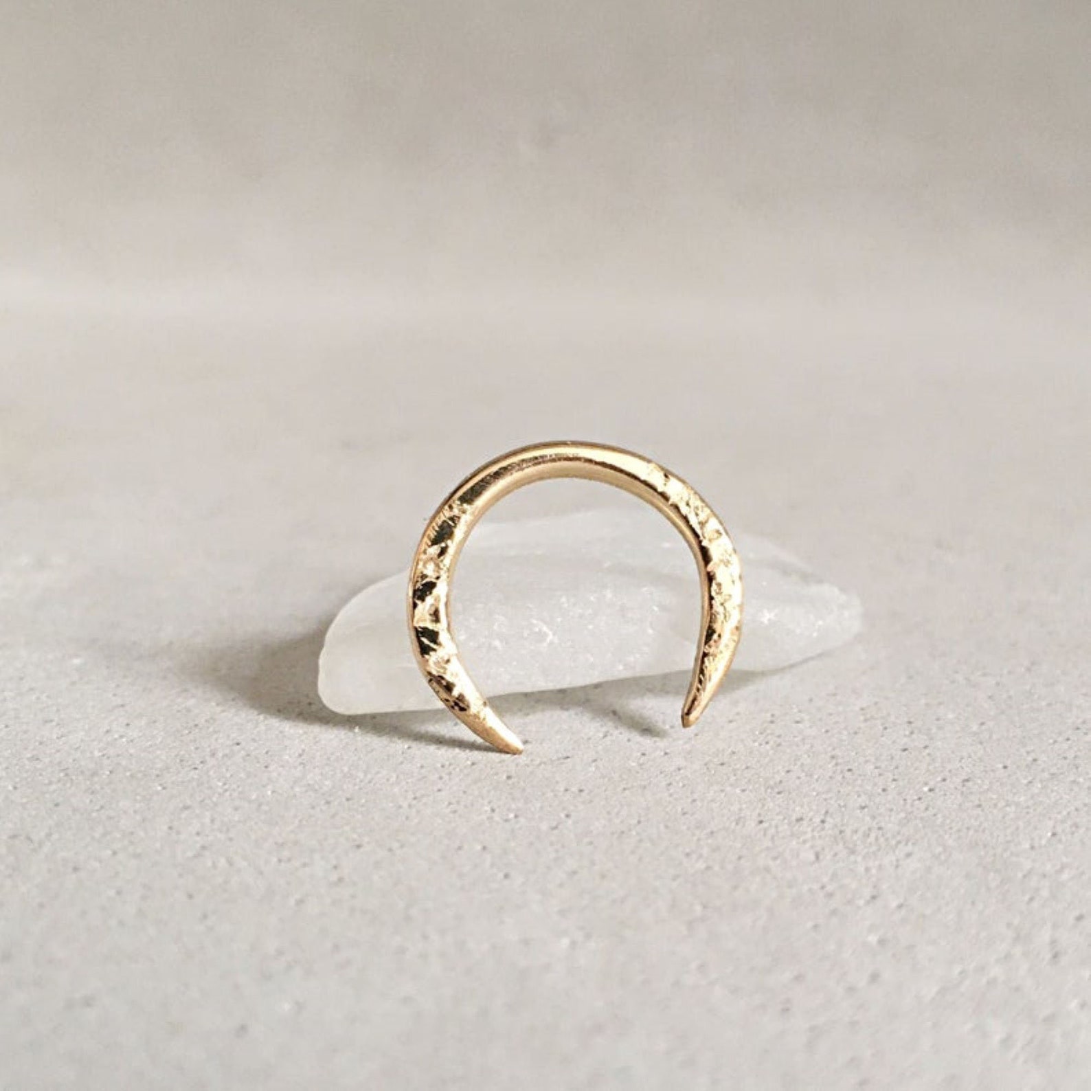 Septum Jewelry 16g Buffalo Horn Pincher Septum Ring 14g | Etsy