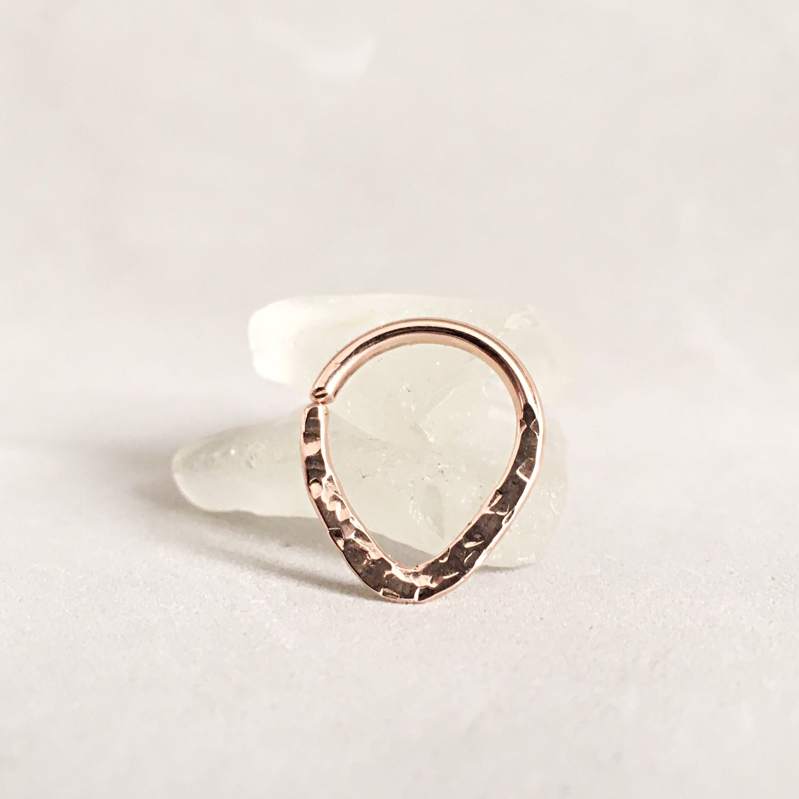 Buy Triangle Septum Ring Tribal Septum Ring Rose Gold Septum Online in India - Etsy