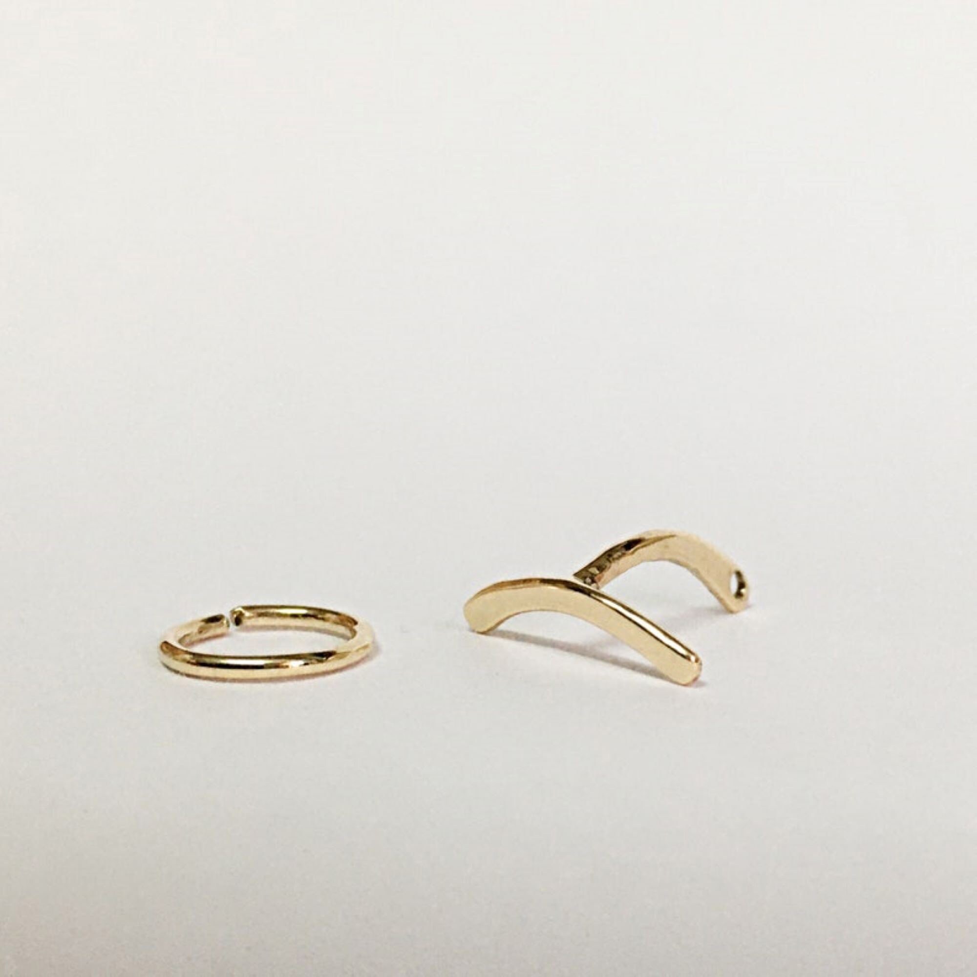 Belly Button Rings Hoop Belly Navel Jewelry Belly Ring Gold | Etsy