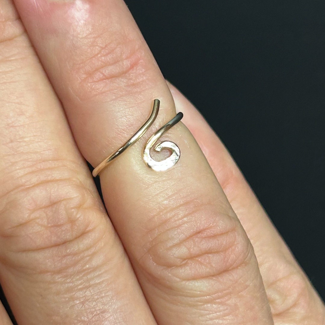 22k Gold Ring Solid, Finger Ring Splints, Knuckle Ring Gold, Toe Ring ...