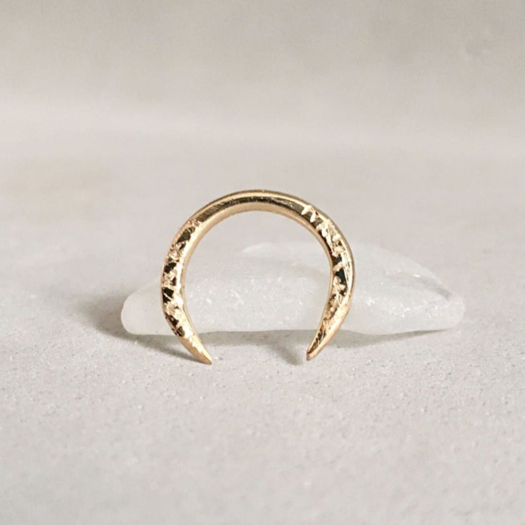 Thick Septum Ring, Septum Horseshoe Jewelry, 12g Septum Pincher, 12g ...