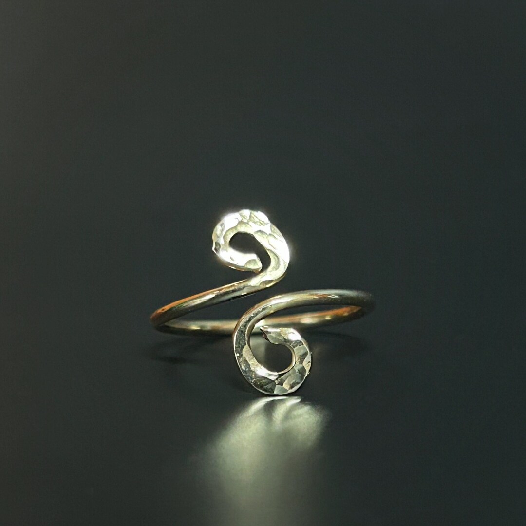 22K Gold Knuckle Ring, Toe Ring Solid Gold, Midi Ring Gold Foot Ring ...