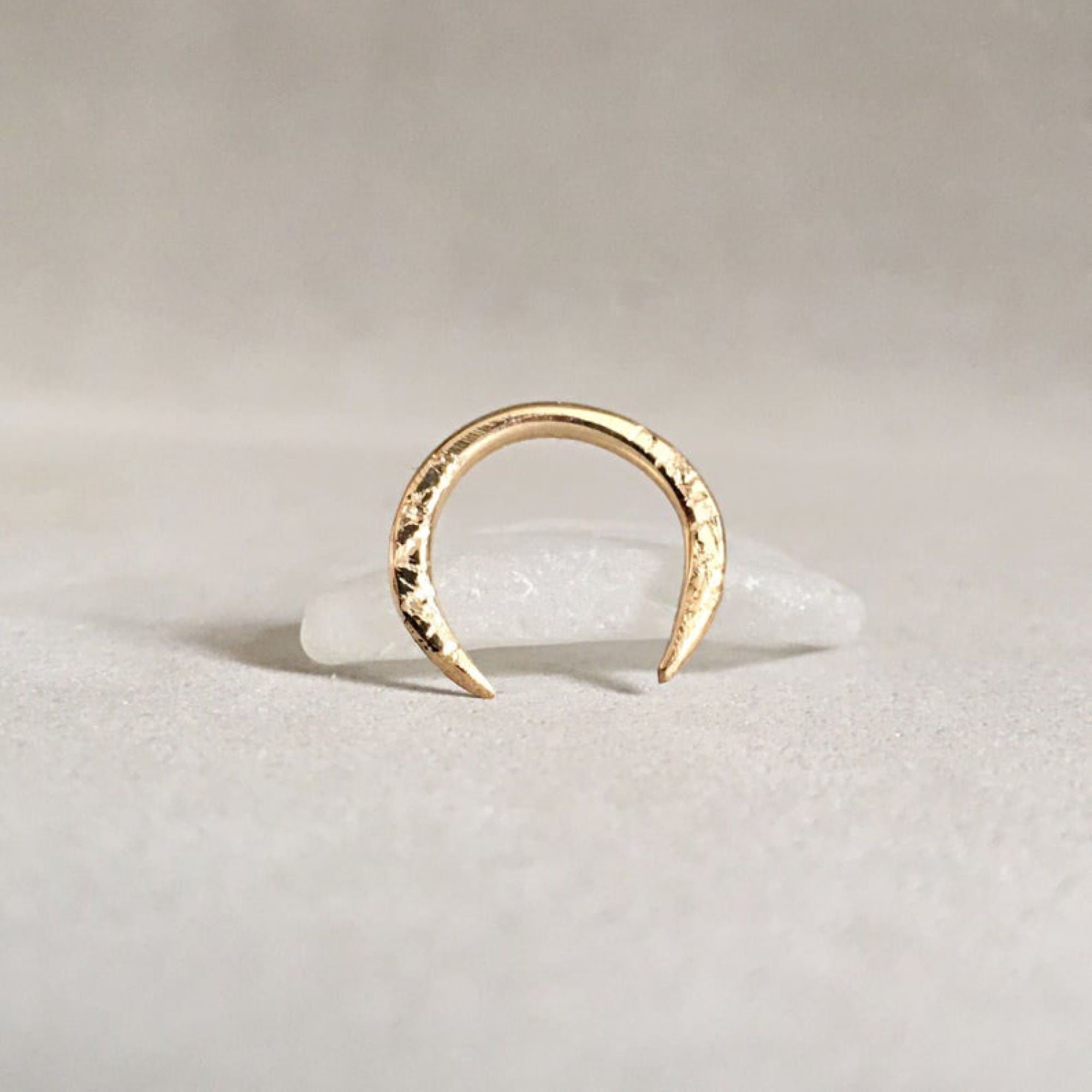 Septum Jewelry 16g Buffalo Horn Pincher Septum Ring 14g | Etsy