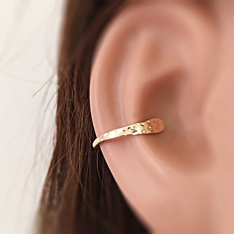 Conch Earring Hoop 16g, Conch Hoop Gold, Conch Piercing Jewelry, Ear ...