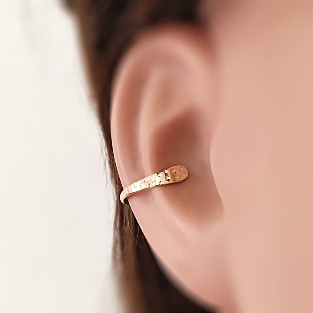 Conch Earring Hoop 16g, Conch Hoop Gold, Conch Piercing Jewelry, Ear ...