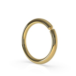 18g Lip Ring Hoop, Lip Piercing Jewelry Rose Gold Lip Ring, Tiny Lip ...