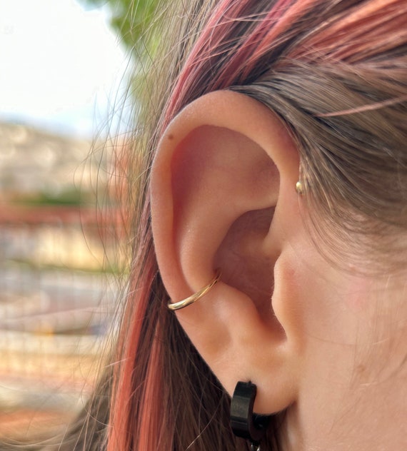 Conch Earring 22K Hoop Conch Hoop 14mm Conch Piercing Jewelry 16g Conch Jewelry Hoop Conch Ring 16 Gauge Conch Earring Hoop Piercing Etsy Denmark
