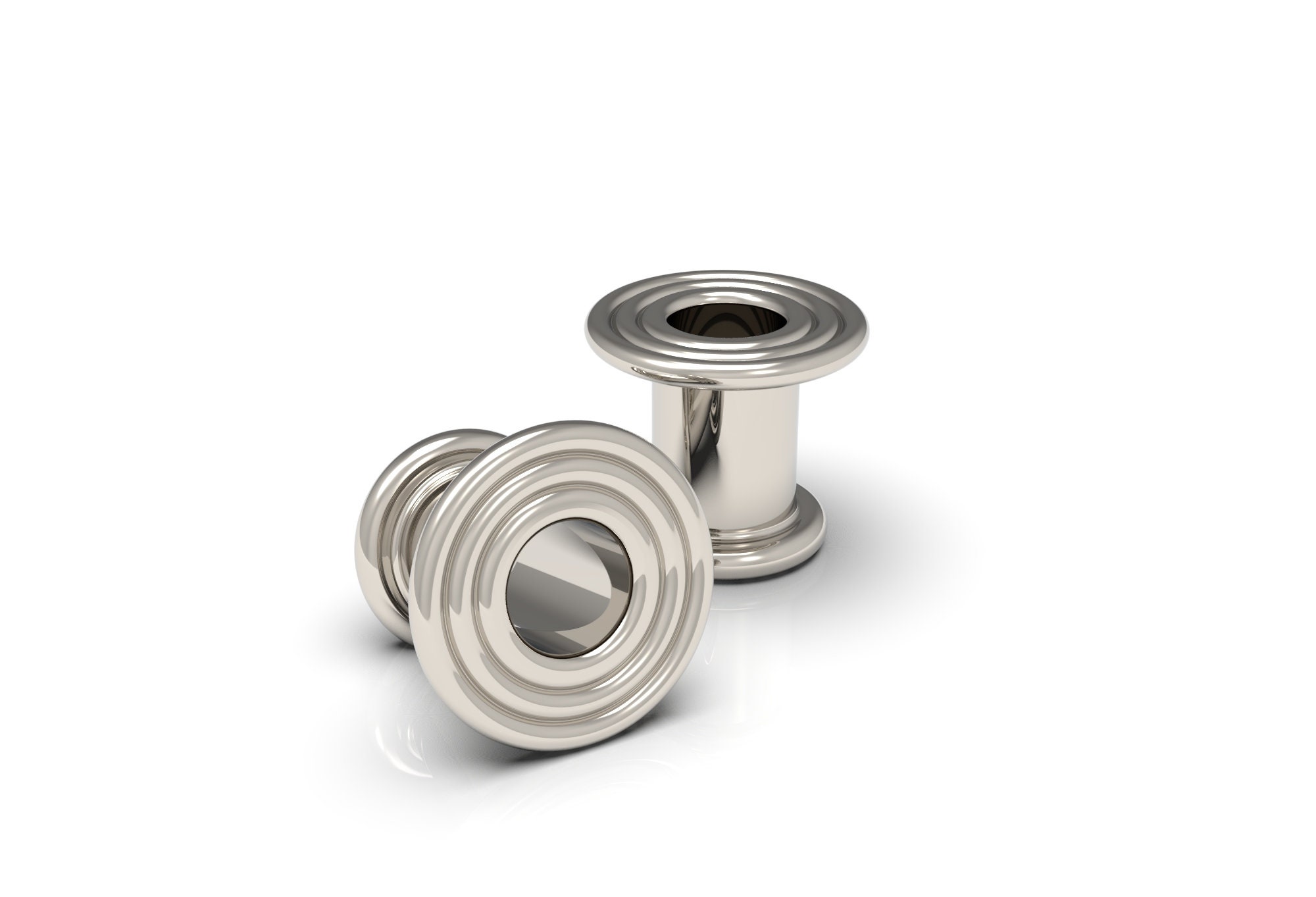 Tunnel Gauges 14K Piercing Plugs and Tunnels 00g Ear Plugs | Etsy