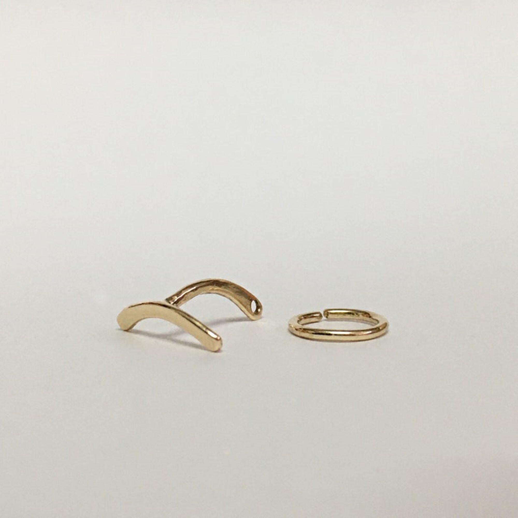 Belly Button Rings Hoop Belly Navel Jewelry Belly Ring Gold | Etsy