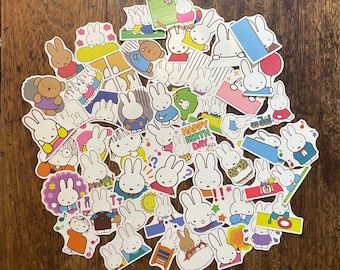 Miffy Stickers - Etsy UK