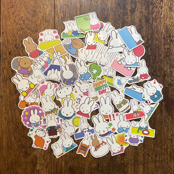 Miffy Laptop Stickers - Etsy