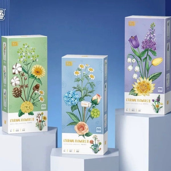 Flower Building Blocks - Etsy UK