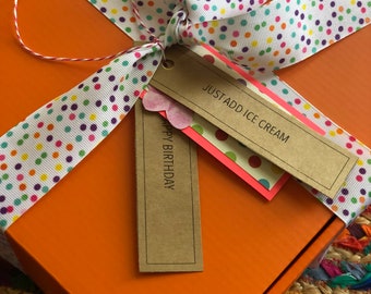 Ice Cream Box - Etsy