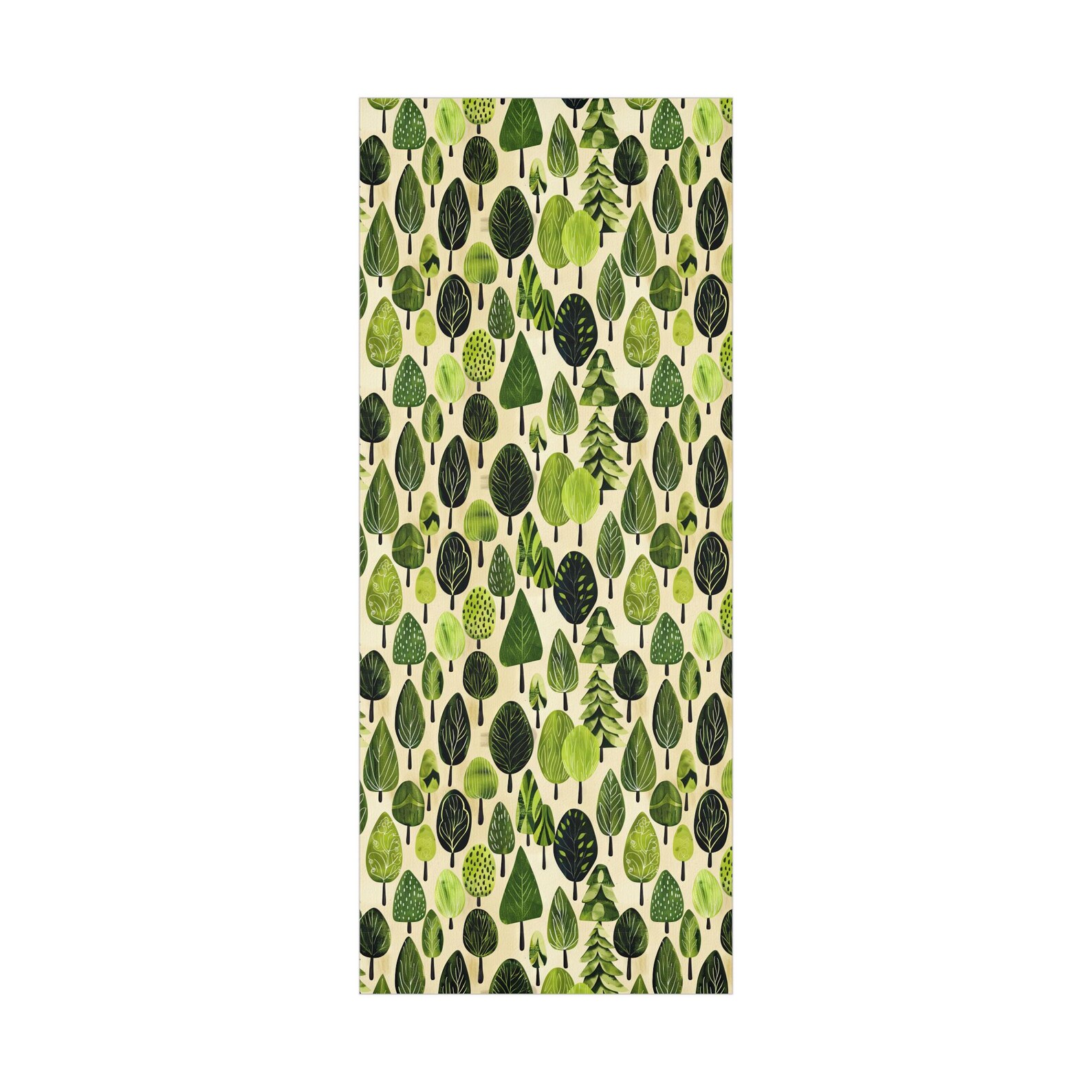 Happy Trees Gift Wrap, Birthday Present Supplies, Craft Paper Roll - Etsy