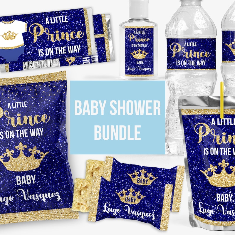 Prince Baby Shower Decor - Etsy