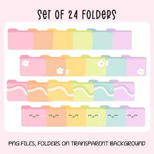 Pastel Desktop Icons, Desktop Organizer, Mac Desktop Icons,pastel ...